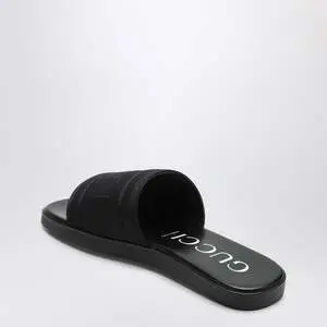 Gucci Jacquard Fabric Slides