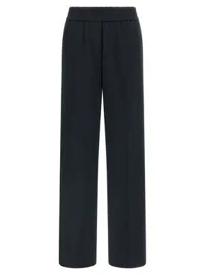 Peserico Punto Luce Straight Leg Trousers - Blue