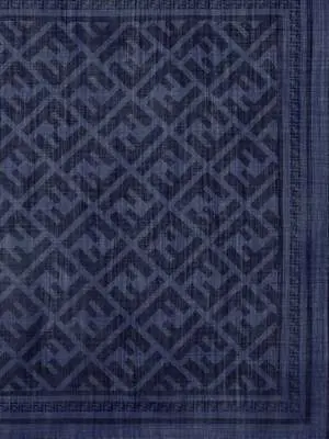 Fendi Wool And Silk Scarf