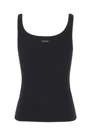Dolce & Gabbana Ribbed Tank Top