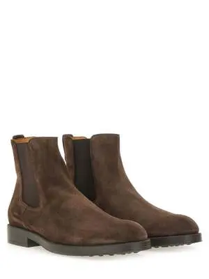 TOD'S Suede Chelsea Ankle Boots