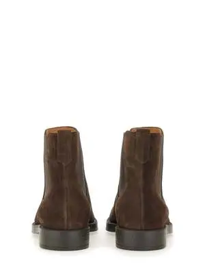 TOD'S Suede Chelsea Ankle Boots