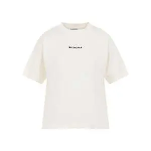 Balenciaga BALENCIAGA Medium Fit Graphic T-Shirt Multicolor