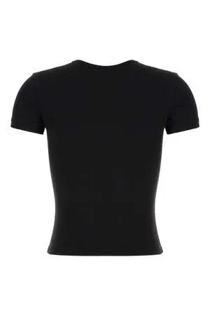 DIESEL® Ribbed T-shirt With Logo Detail