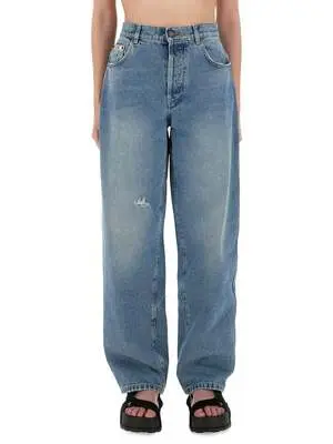 Moschino MOSCHINO Wide Leg Jeans Blue