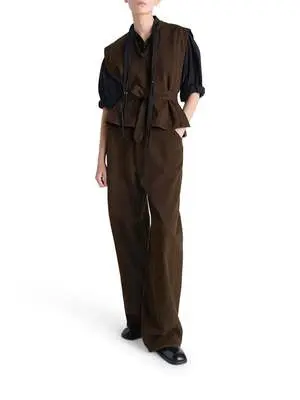 LEMAIRE Belted Denim Top