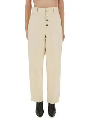Moschino Straight Fit Jeans - Cream