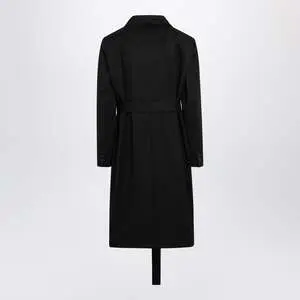 Rick Owens Double-breasted Cotton Coat