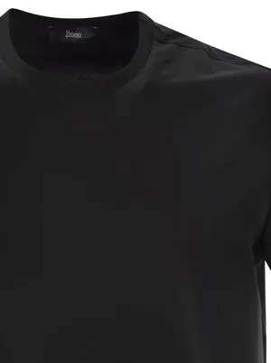 Herno Stretch Cotton T-shirt - Black