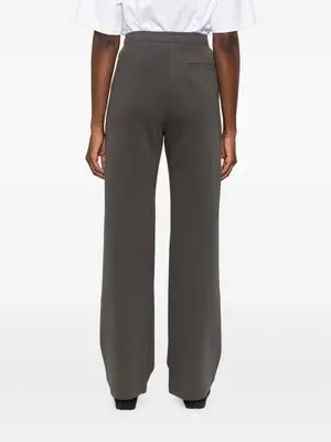 Max Mara Wide Leg Linen Trousers - Multicolor