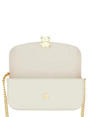 Alexander McQueen Small Skull Flower Bag - Cream