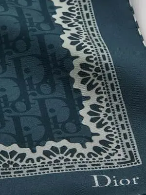 Dior Medaillon Silk Foulard - Multicolor