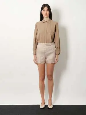 Max Mara Silk Shorts - Multicolor