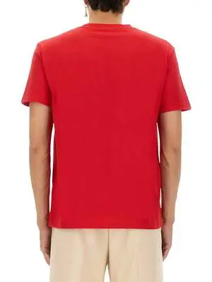Valentino Garavani T-shirt With Signature Vlogo - Red