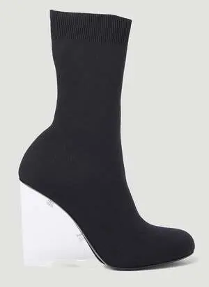 Alexander McQueen Shard High Heel Boots