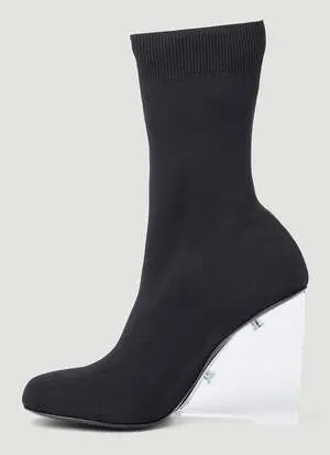 Alexander McQueen Shard High Heel Boots