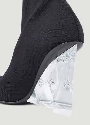 Alexander McQueen Shard High Heel Boots