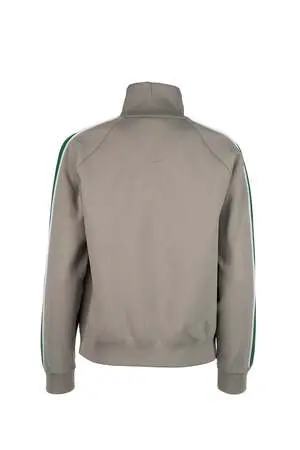 Miu Miu Zip-up Knitwear With Logo Detailing