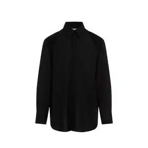 JIL SANDER Virgin Wool Shirt - Black