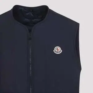 Moncler Roquille Shirt Jacket With Detachable Down Vest - Blue