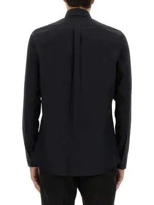 Dolce & Gabbana Gold Fit Cotton Shirt - Black