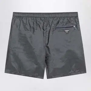 Prada Re-nylon Swim Shorts - Gray