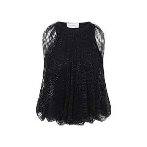 Sportmax Nodo Strass Top - Black