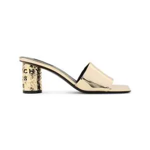 Givenchy Givenchy Golden Calf Leather Mules Multicolor