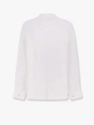 Brunello Cucinelli Easy Fit Linen Shirt