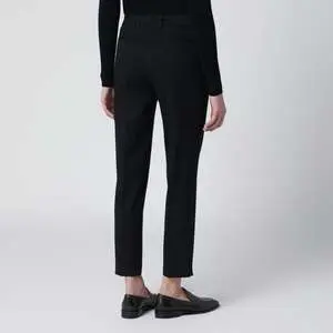 PT TORINO Slim-fit Cotton-blend Trousers