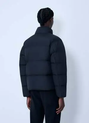 Stone Island Short Quilted Down Jacket - Black