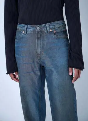 Our Legacy Carlson Cut Straight-leg Jeans - Blue