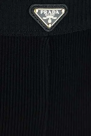 Prada Ribbed Knit Trousers - Multicolor