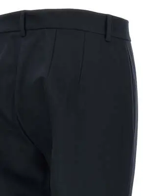 Max Mara Smmfatina Cropped Stretch Trousers - Blue