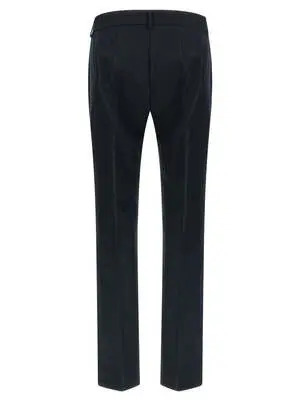 Max Mara Smmfatina Cropped Stretch Trousers - Blue