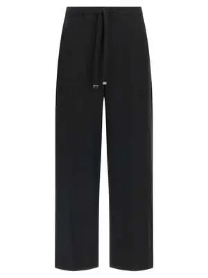 MAX MARA S Max Mara 'Smmargenta' Joggers In Pure Wool Crêpe Gabardine