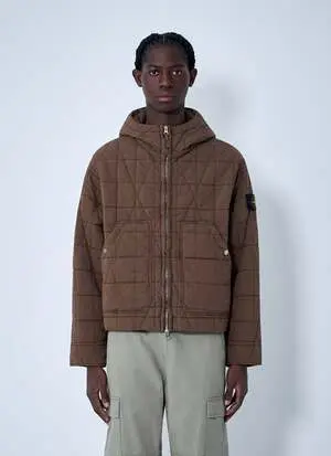 Stone Island Short Quilted Parka Jacket