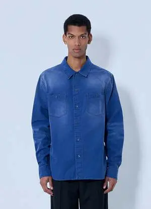 Prada Denim Button-down Shirt - Blue
