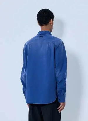 Prada Denim Button-down Shirt - Blue