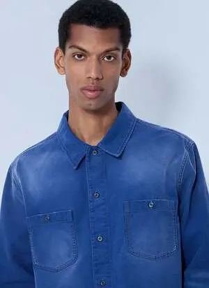 Prada Denim Button-down Shirt - Blue