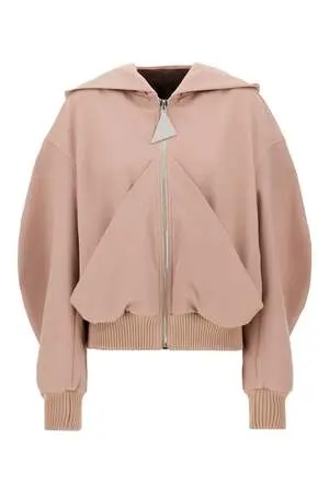 Attico Hooded Zip-up Jacket