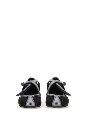 Attico Ballerina Flat Floor 1 - Black