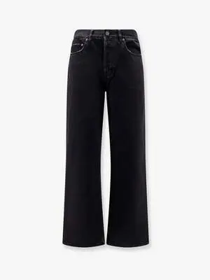 GOLDEN GOOSE Skate Loose Fit Jeans - Black