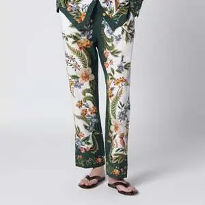 Farm Rio Floral Pants For Women