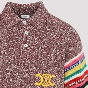 Celine Cotton Polo - Multicolor