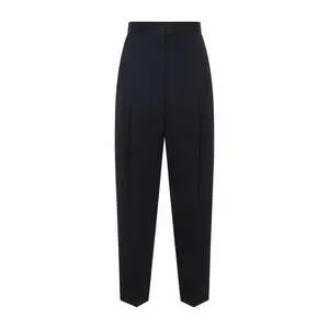 Bottega Veneta Midnight Wool Tapered Trousers