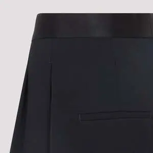 Bottega Veneta Midnight Wool Tapered Trousers