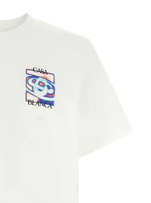 Casablanca Heat Map' T-shirt - White