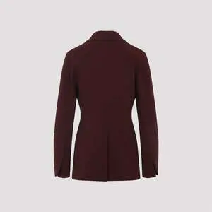 Max Mara Alare Cady Jacket - Red
