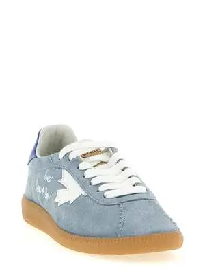 Dsquared2 Rebels Suede Lace-up Sneakers - Blue